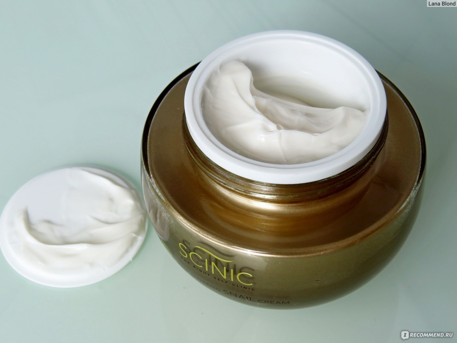 Крем для лица Scinic Red ginseng snail cream - «Как муцин улитки и ...