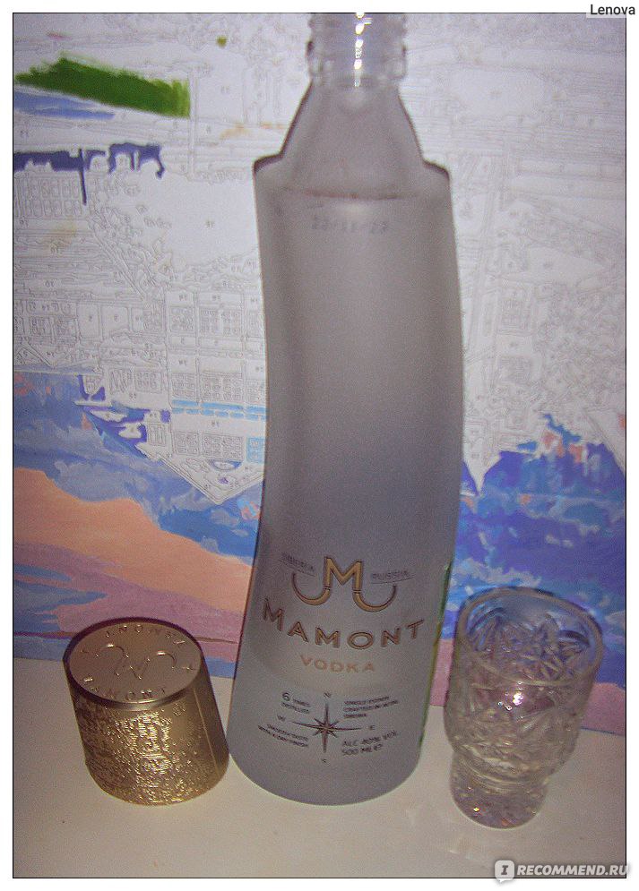 Водка Иткульский ликеро-водочный завод Мамонт - «Можно полюбоваться ...