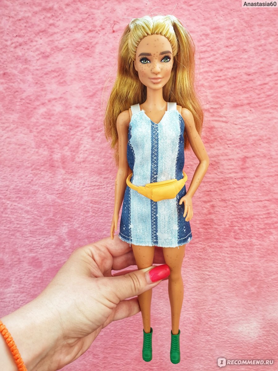 Barbie Mattel Fashionistas 108 Partial Updo with Denim Dress ...