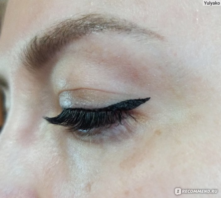 Водостойкая подводка-фломастер Eveline Variete Eyeliner Ultra Black ...