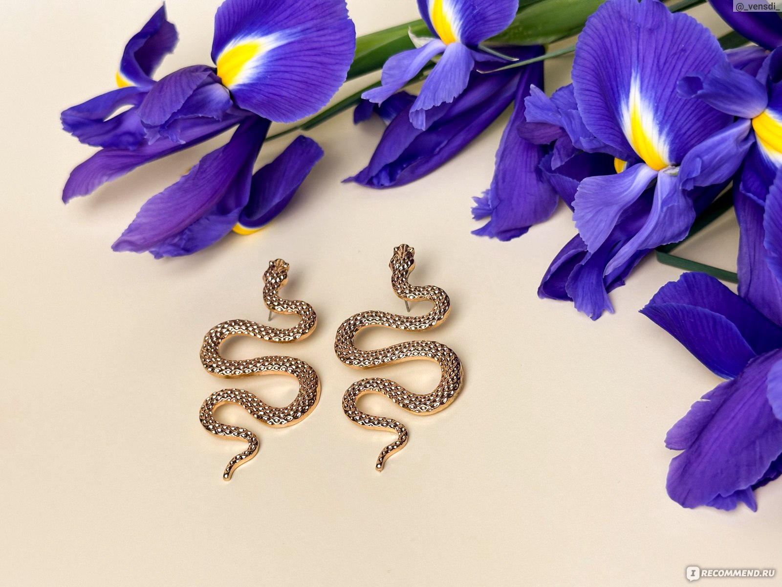 Серьги ArNa Змеи Арт. 150451541 - «Серьги для змеючьего настроения 🐍 ...