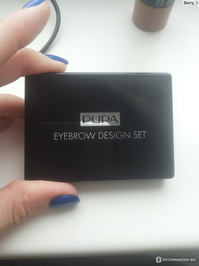 Тени для бровей Pupa Eyebrow Design Set - «001 оттенок. Больше не куплю ...