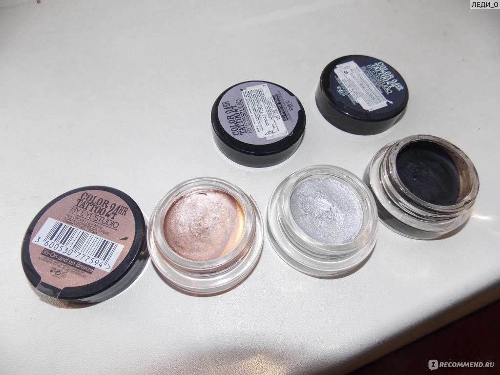 Тени для век MAYBELLINE Color tattoo - «Моя мечта исполнилась!!!+фото ...