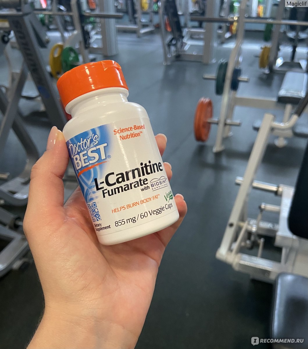 БАД Doctor's Best Эль Карнитин Фумарат / L-Carnitine Fumarate ...