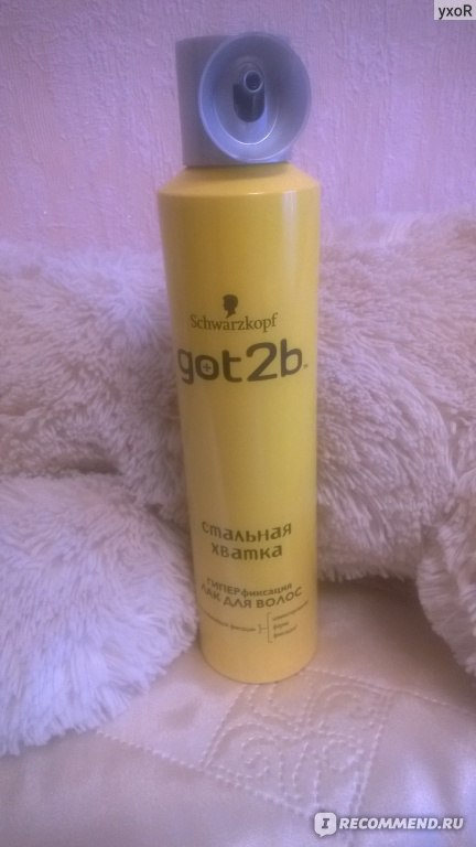 Лак для волос Schwarzkopf Got2b "Стальная хватка" - «Отличный!» | отзывы