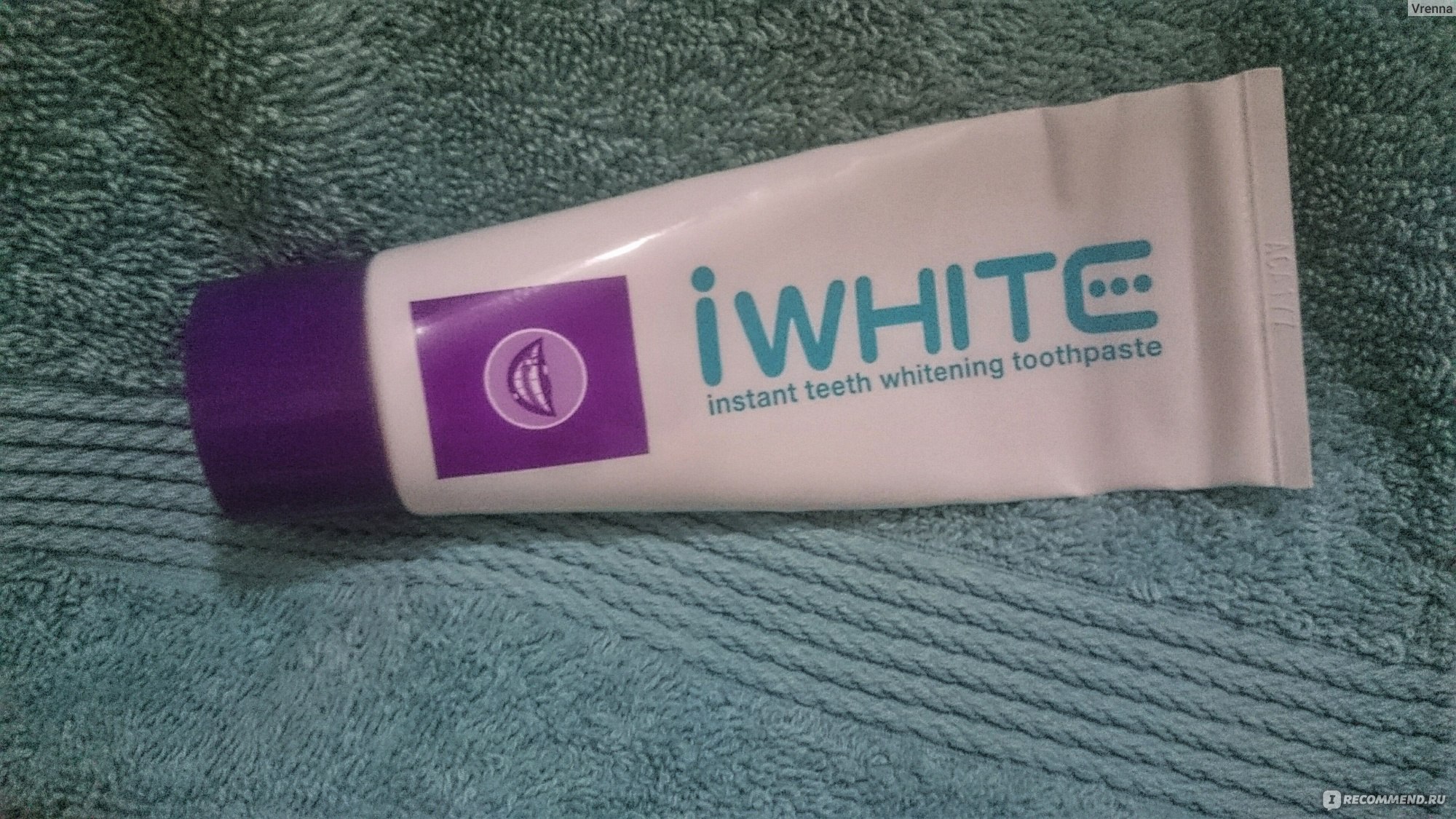 Зубная паста отбеливающая iWhite Instant Teeth whitening toothpaste ...