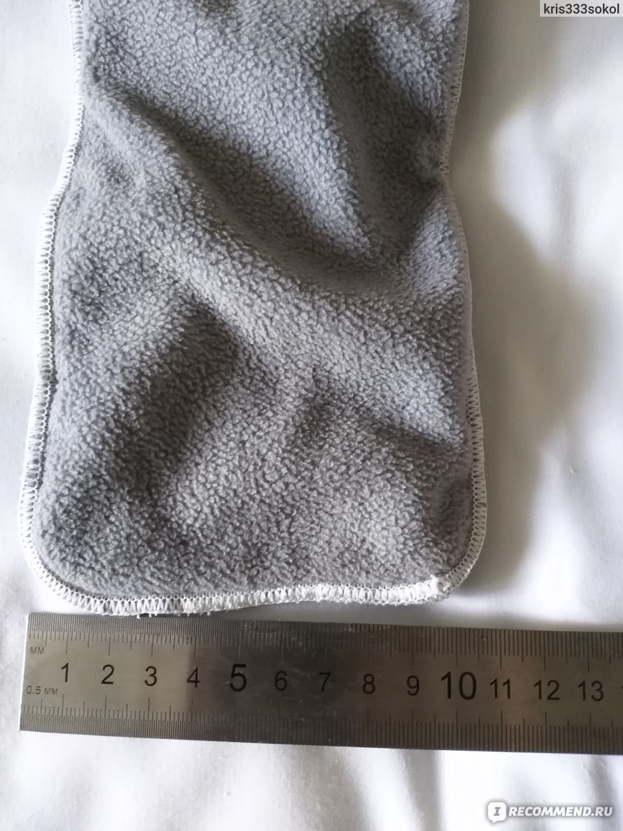 Вкладыши для многоразовых подгузников Bambino BAMBOO CHARCOAL AQUA STOP ...