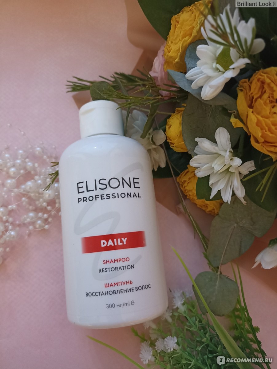 Шампунь Elisone Professional DAILI Восстановление волос - «Шампунь ...