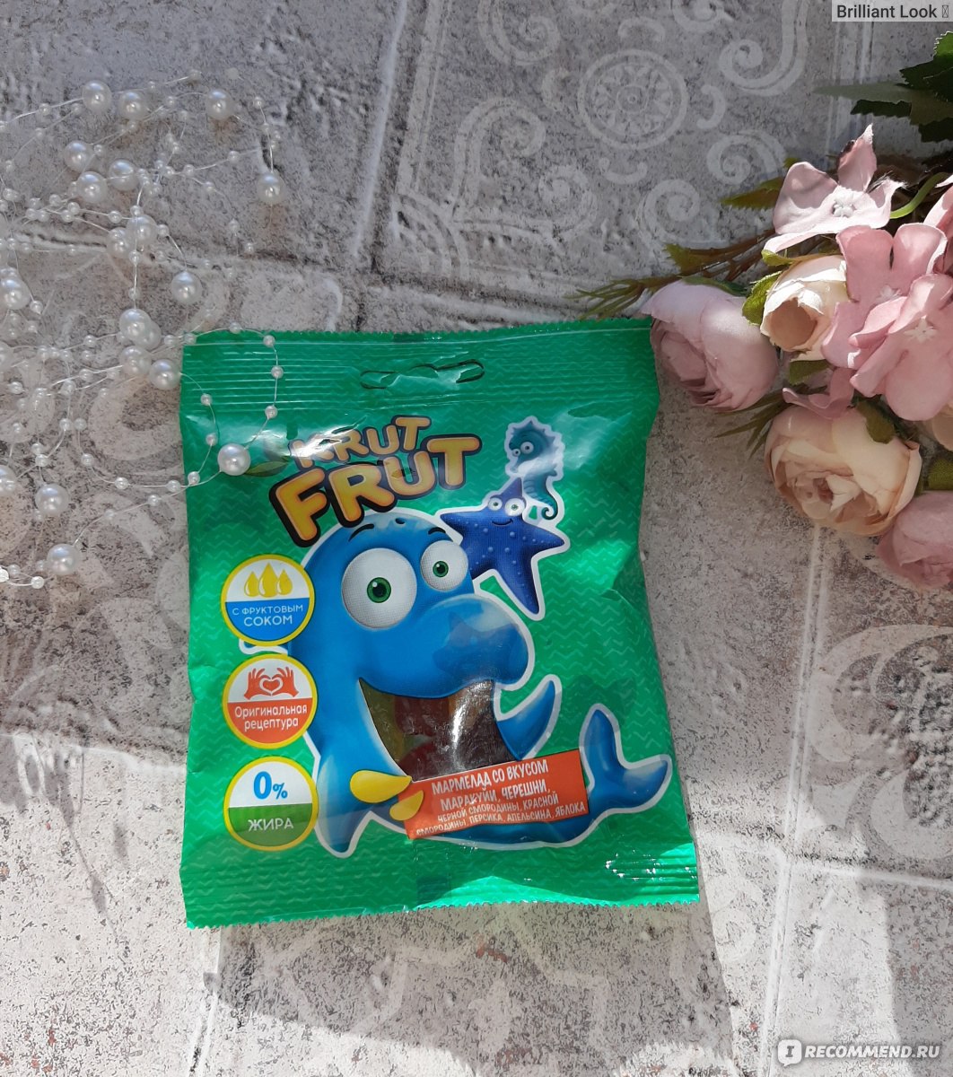 Мармелад Krut frut В форме обитателей подводного мира - «Мармелад Krut ...