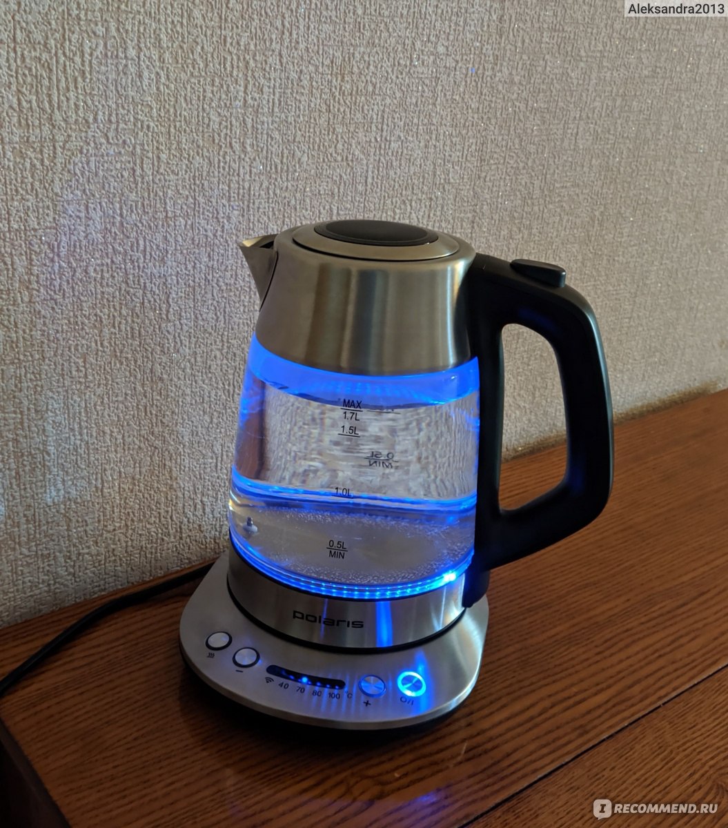Электрический чайник Polaris PWK 1775CGLD WIFI IQ Home - «Чайник с ...