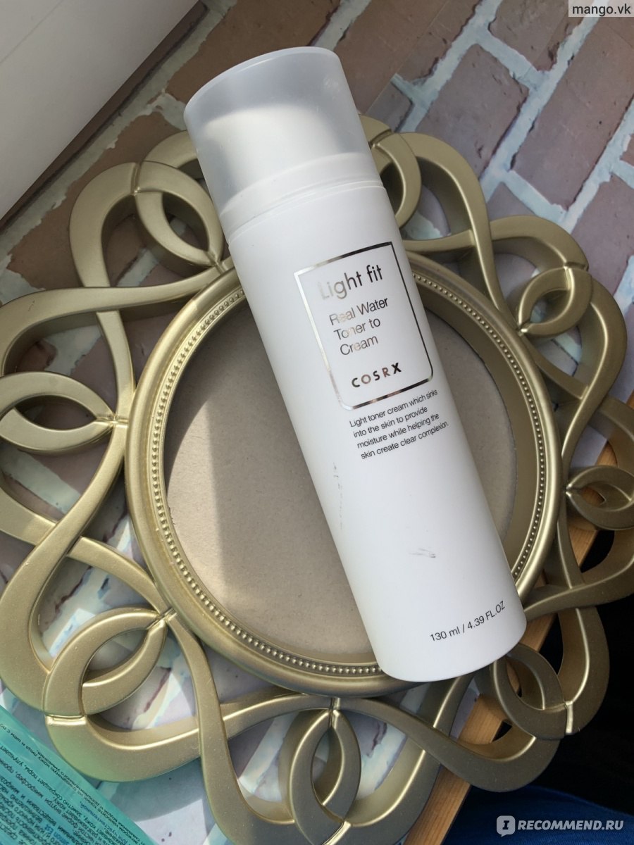 Тонер-Крем COSRX Light fit Real Water Toner To Cream - «Спасение для ...