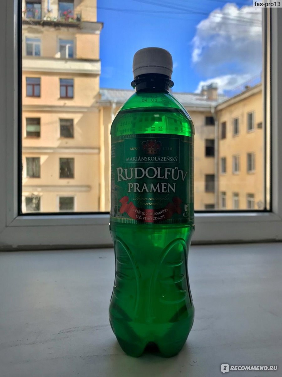 Вода лечебная Bohemia Healing Marienbad Waters a.s. Рудольфов Прамен ...