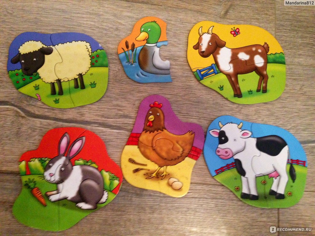 ELC Набор пазлов Ферма - «• • Любимые пазлы для самых маленьких ...