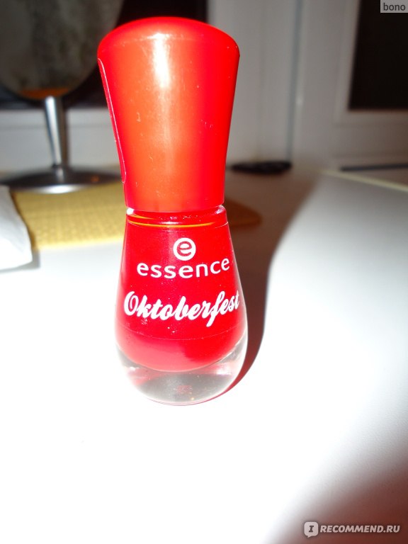 Лак для ногтей Essence Oktoberfest - «сочный красный+ фото)))» | отзывы