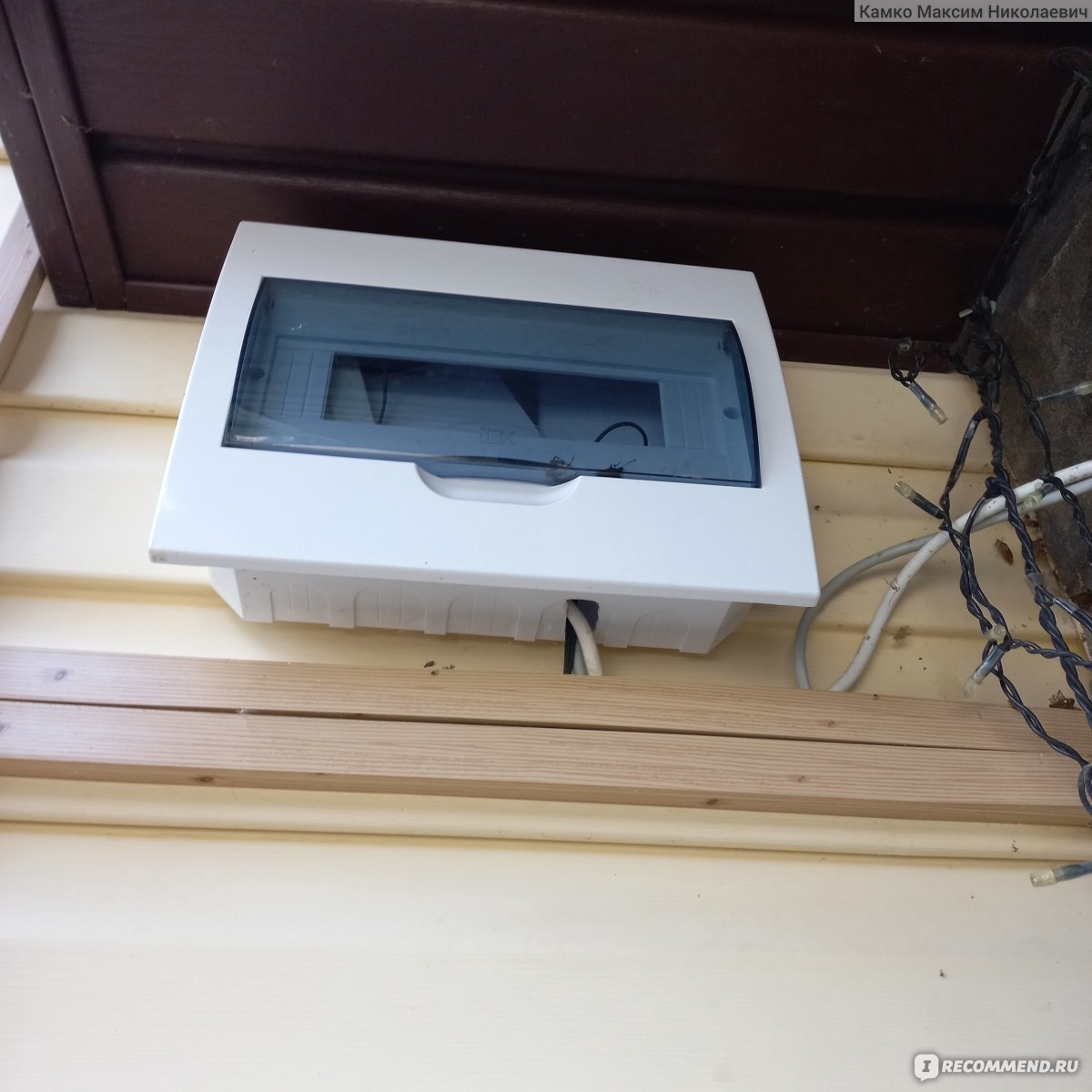Корпус пластиковый модульный для электрощитка IEK - «Додумано, но не ...