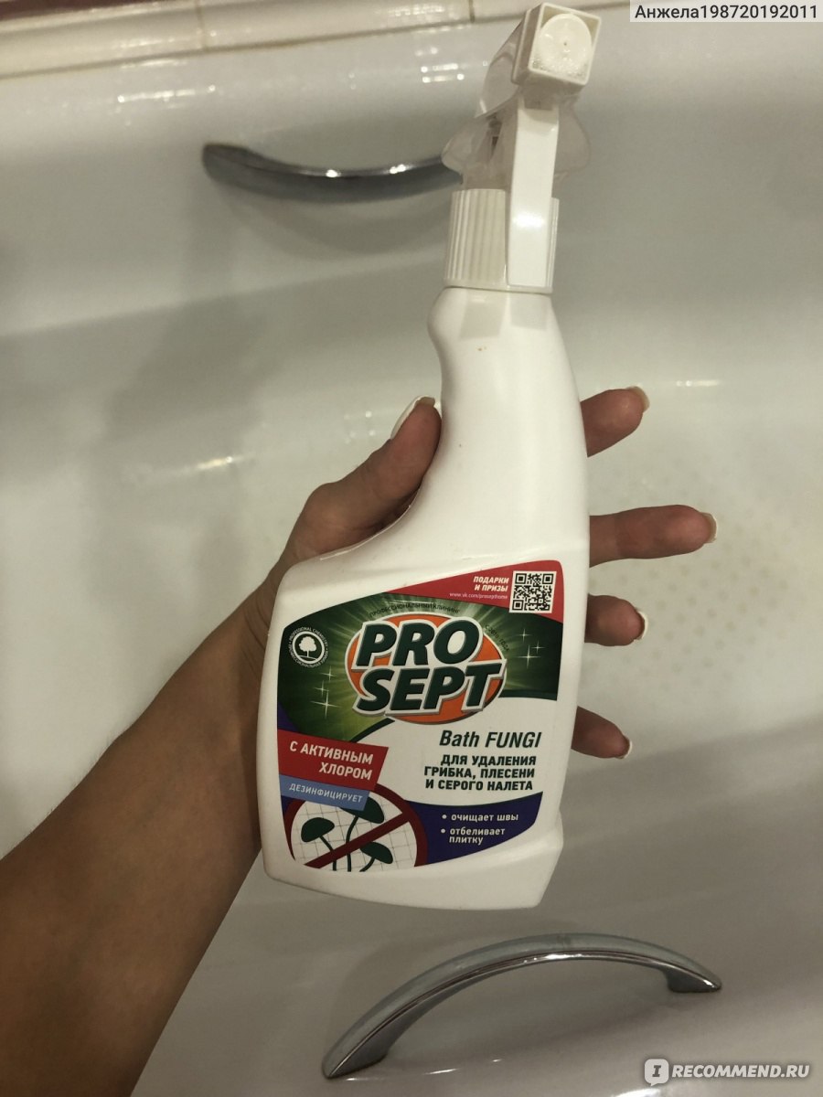Средство для удаления плесени PROSEPT "Bath Fungi" с активным хлором ...