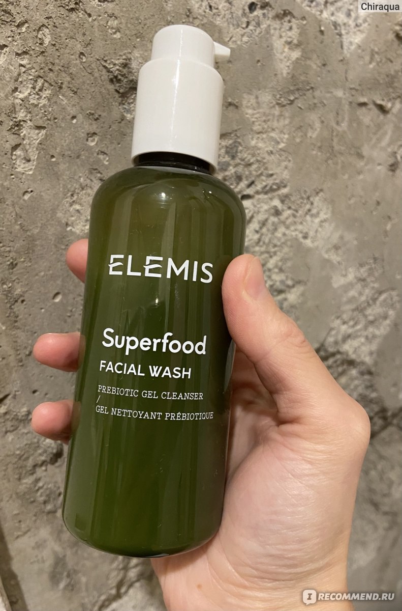 Гель для умывания Elemis Superfood Facial Wash - «Умывайся правильно ...