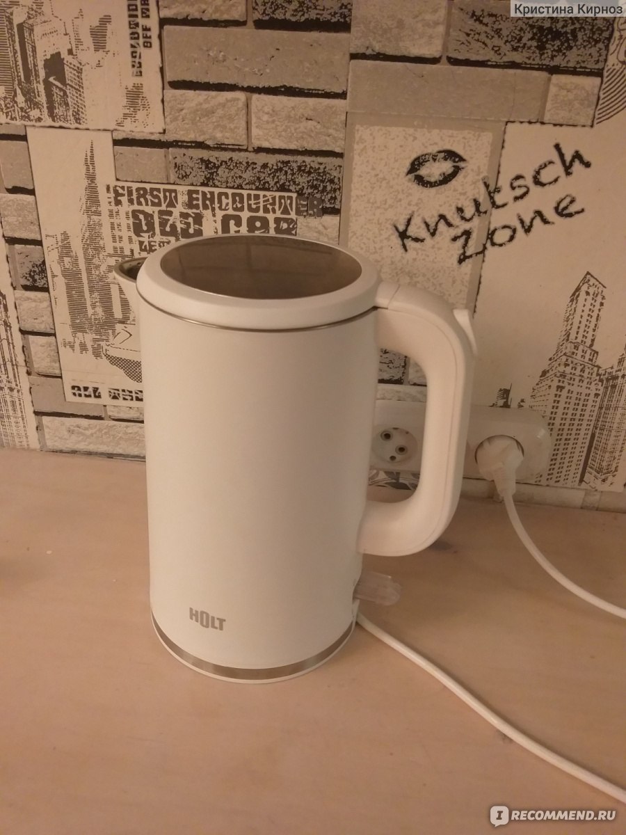 Электрический чайник HOLT HT-KT-020 - «Очень стильный » | отзывы