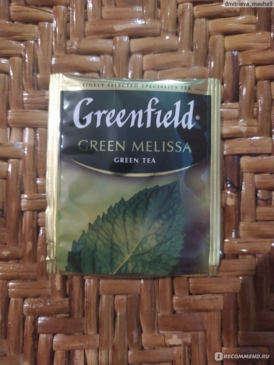 Чай Гринфилд (Greenfield) Green Melissa - «Зелёный чай ГРИНФИЛД ГРИН ...