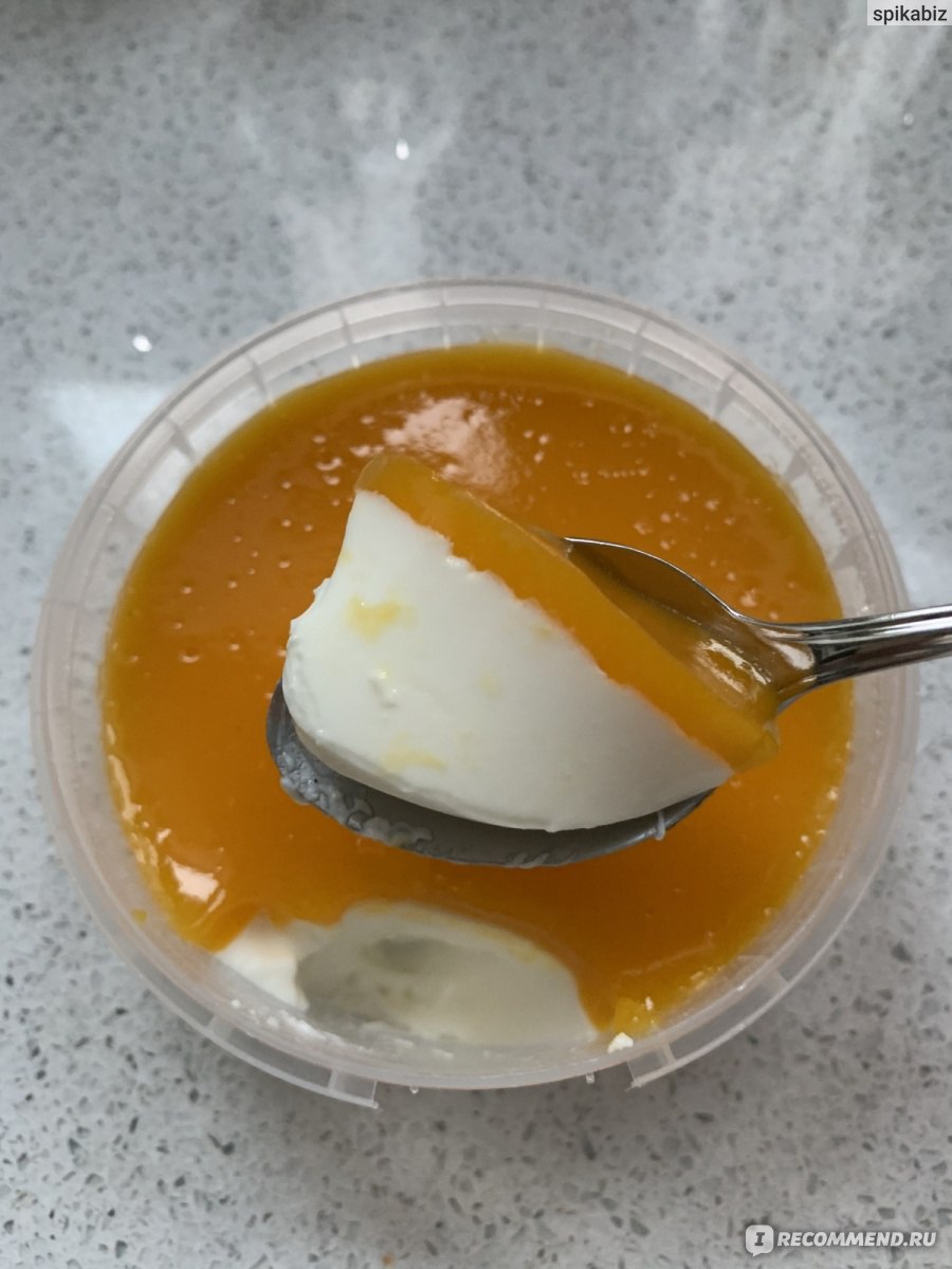 Десерт ВкусВилл / Избёнка Панна-Котта "Манго-Маракуйя-Апельсин ...