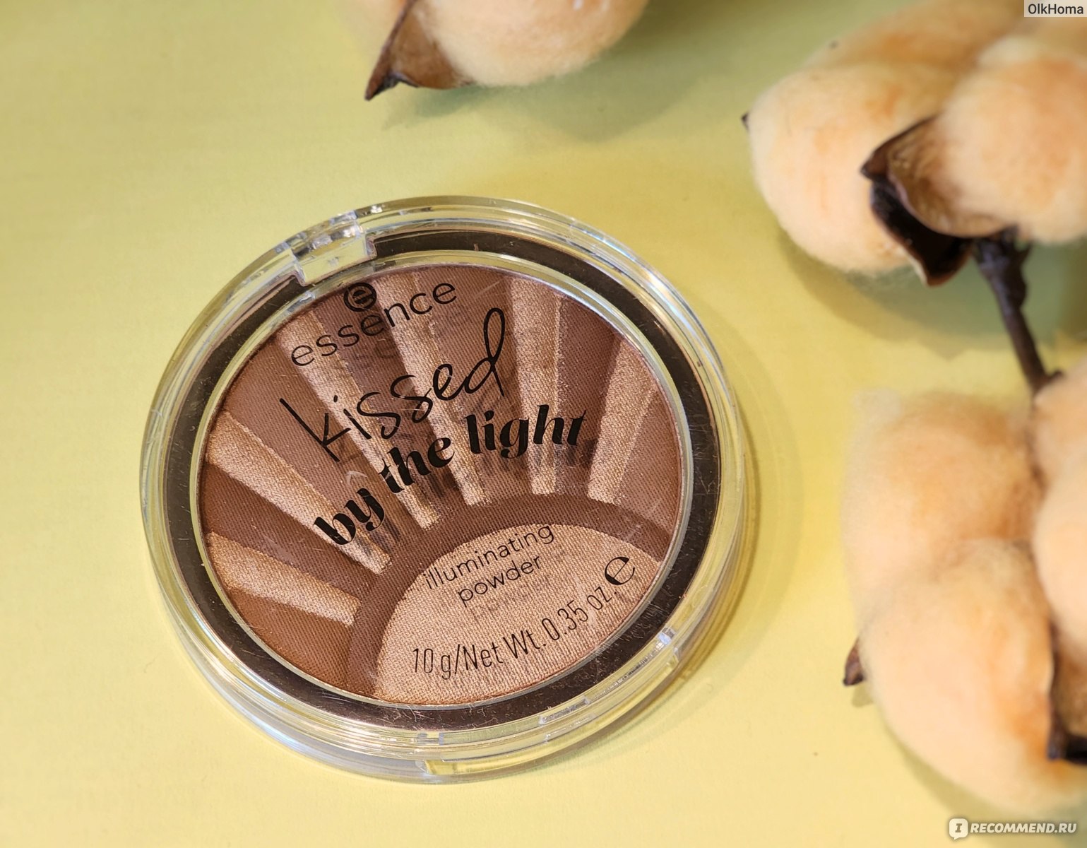 Пудра для лица Essence Подсвечивающая Kissed by the light - «Находка ...
