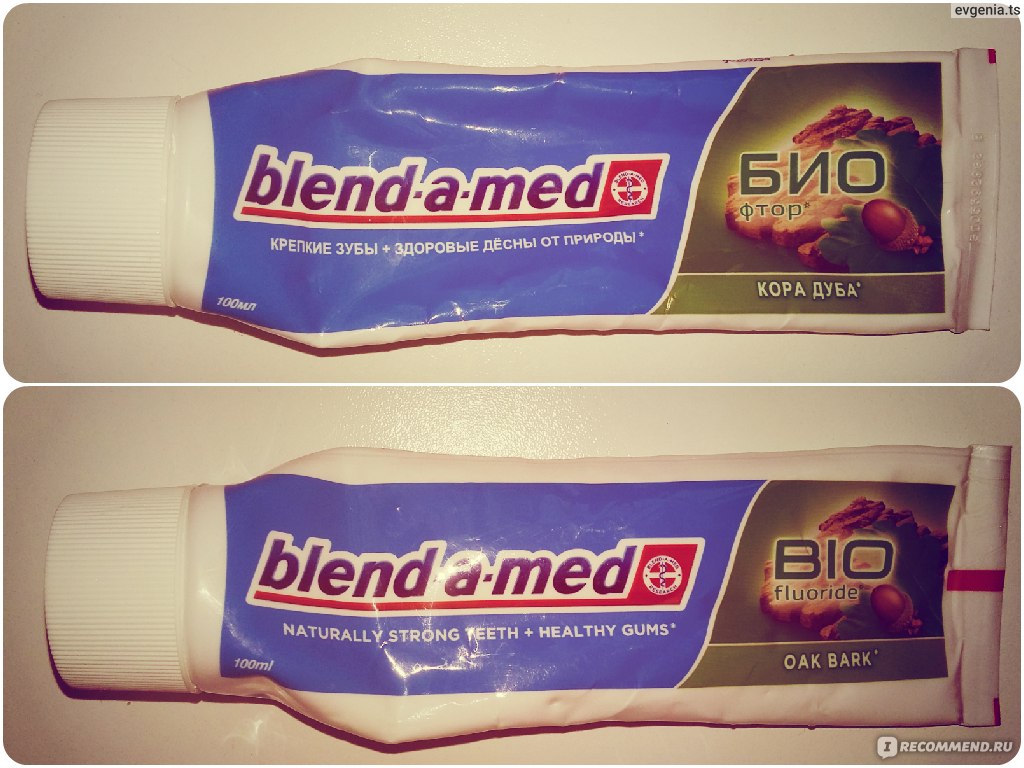 Зубная паста Blend-a-Med Био Фтор Кора дуба - «Как этой пастой можно ...