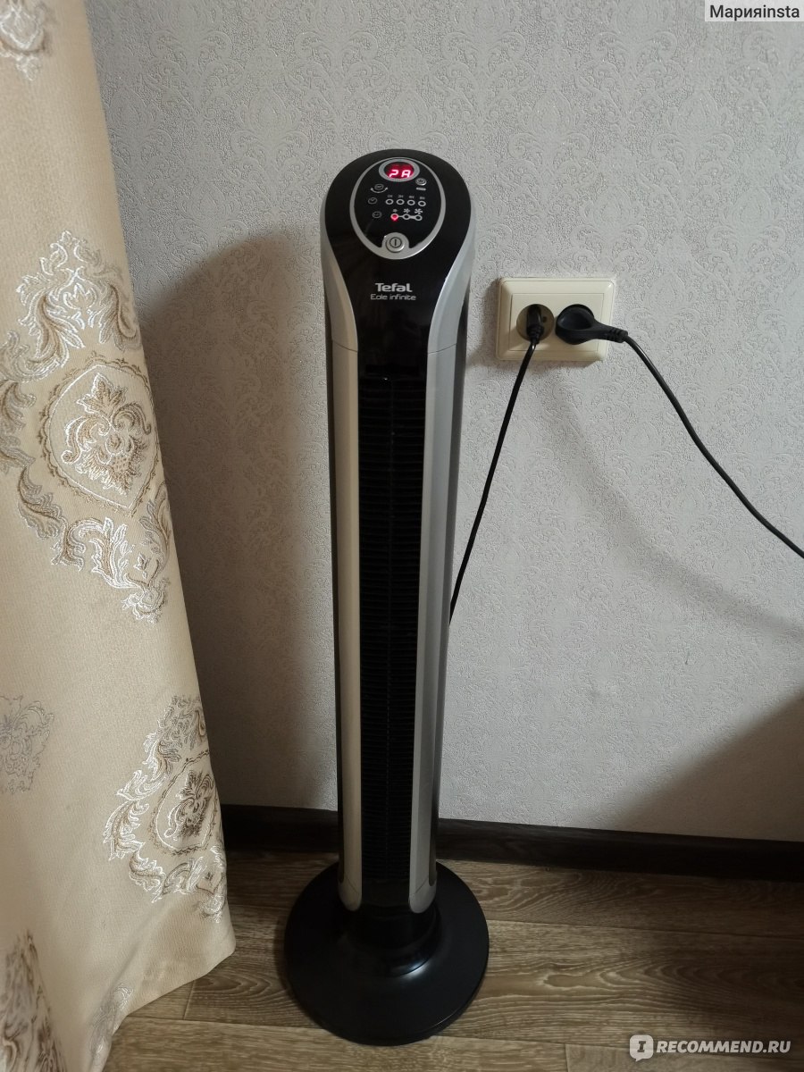 Вентилятор Tefal Eole VF6670F0 колонный - «Дорогой, короткий шнур ...