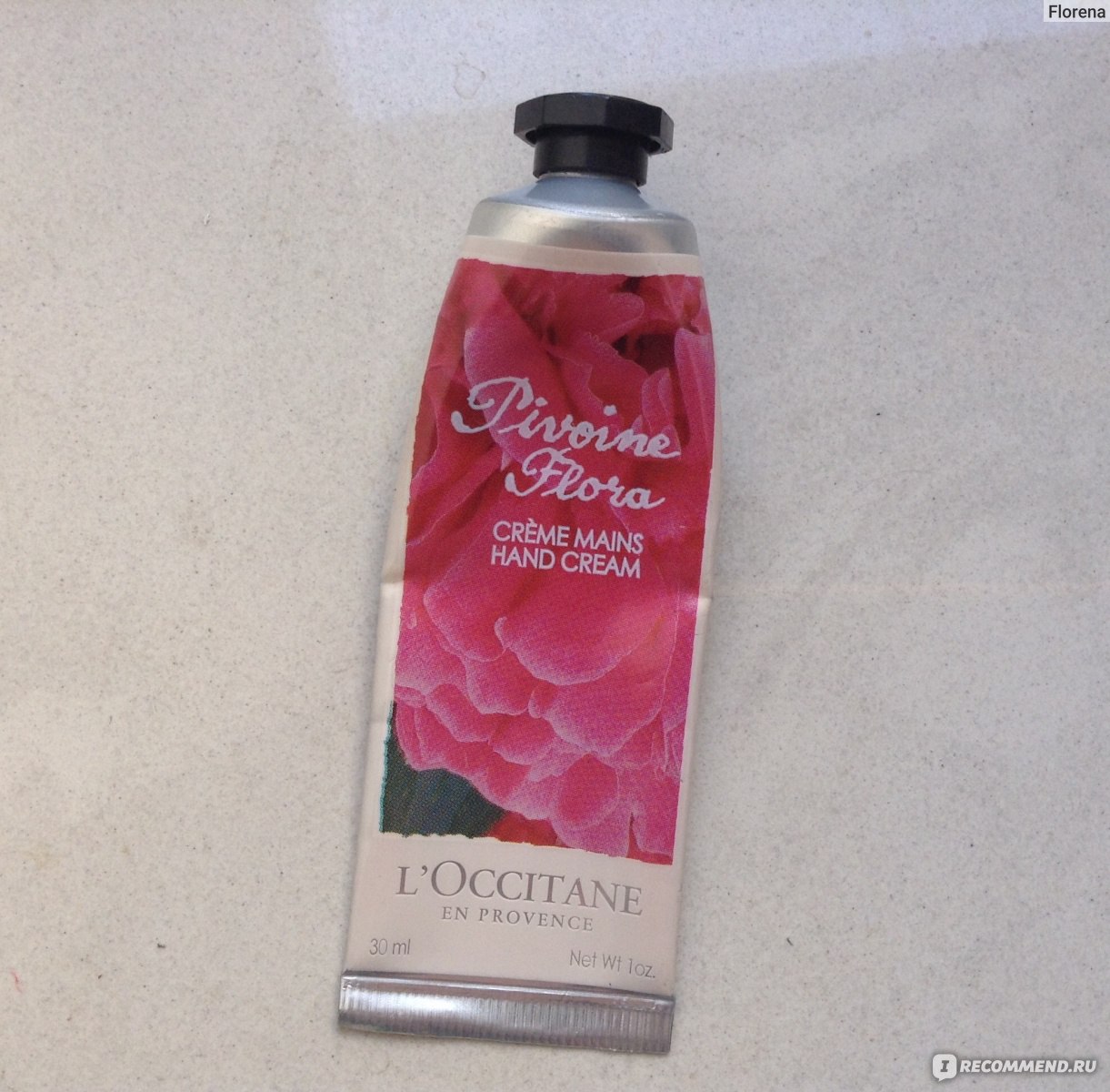 Крем для рук L'occitane Pivoine Flora Hand Cream - «Пользуюсь им года 4 ...