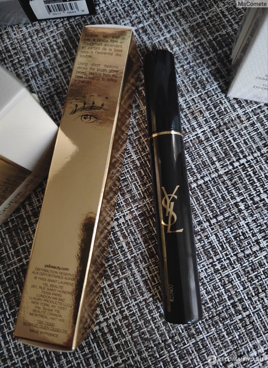 Тушь для бровей Yves Saint Laurent Couture Brow - «Ни разу не пожалела ...