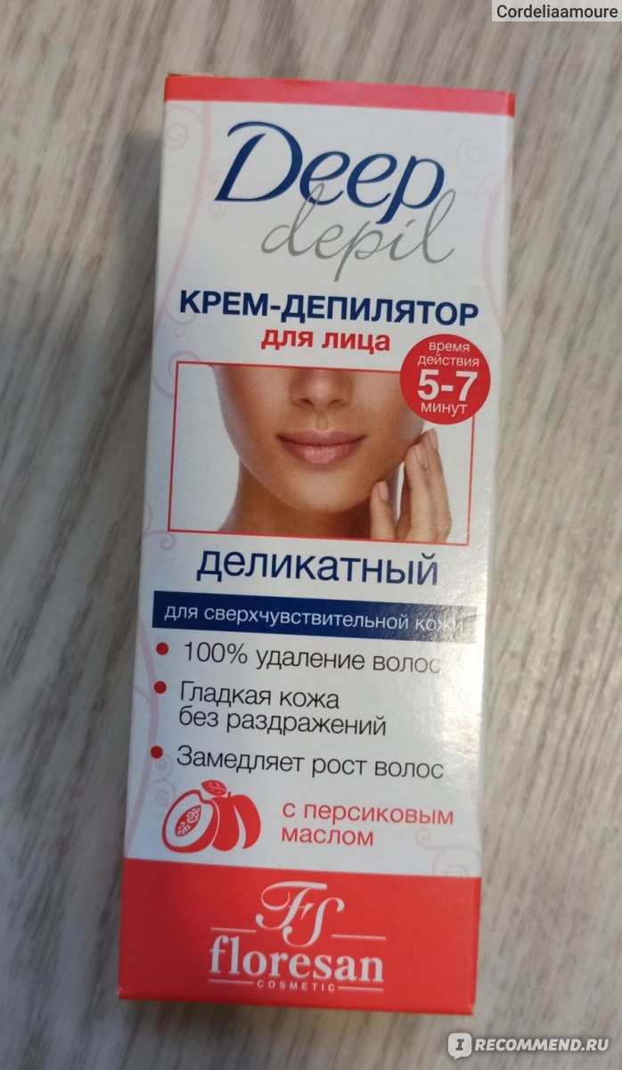 Крем для депиляции Floresan Deep depil деликатный крем-депилятор для ...