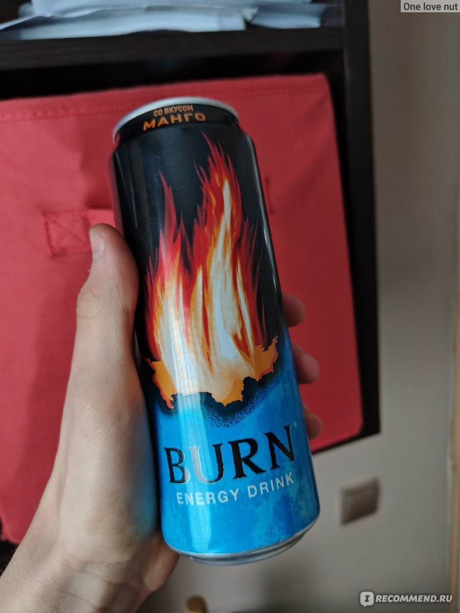Энергетический напиток Burn Манго - «Mango Loco, только Burn» | отзывы