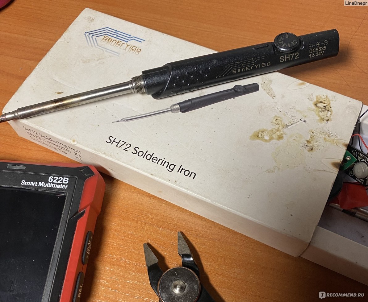 Паяльник SanErYiGo SH72 - «Второе место после ТС1000» | отзывы