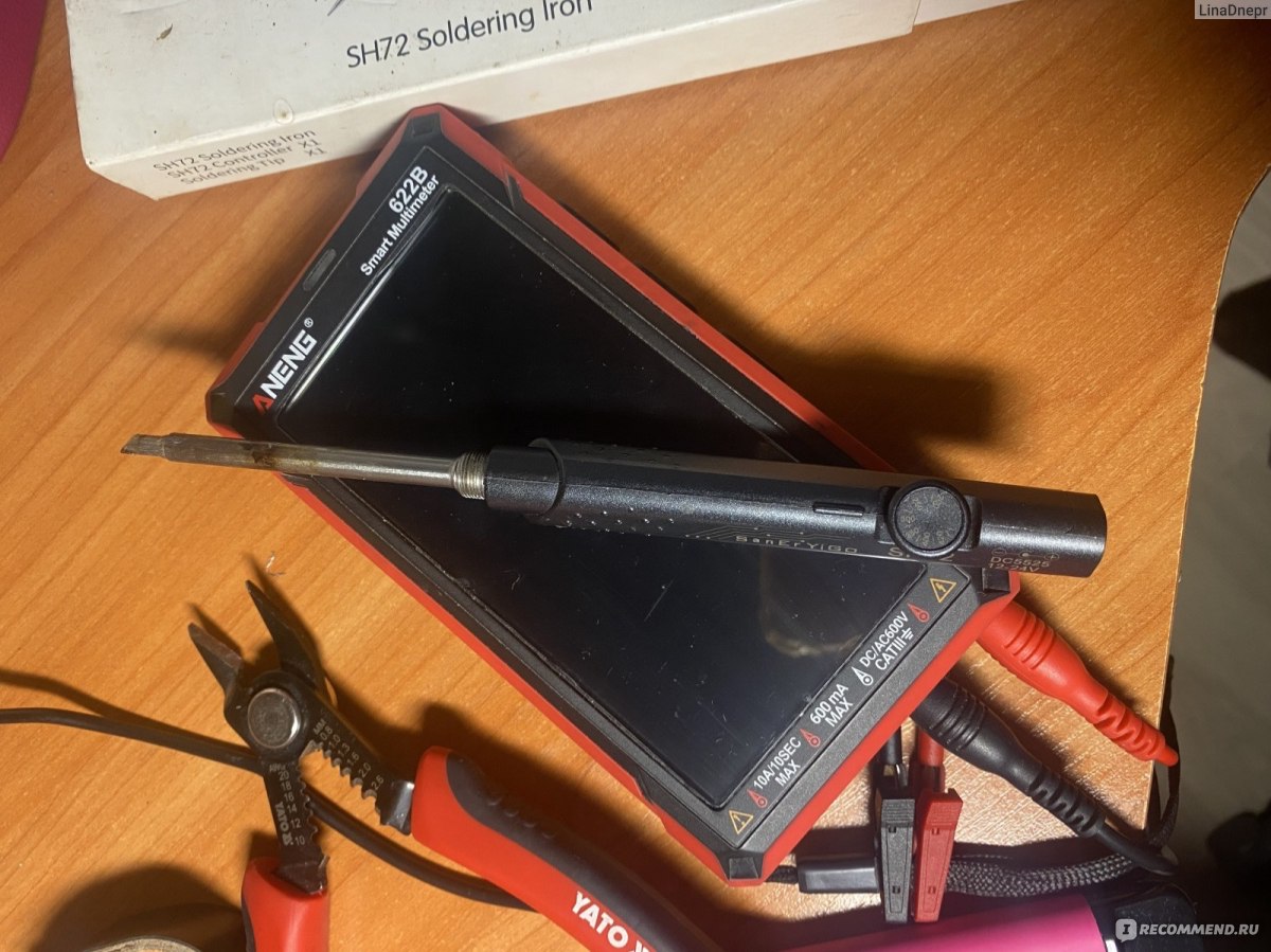 Паяльник SanErYiGo SH72 - «Второе место после ТС1000» | отзывы