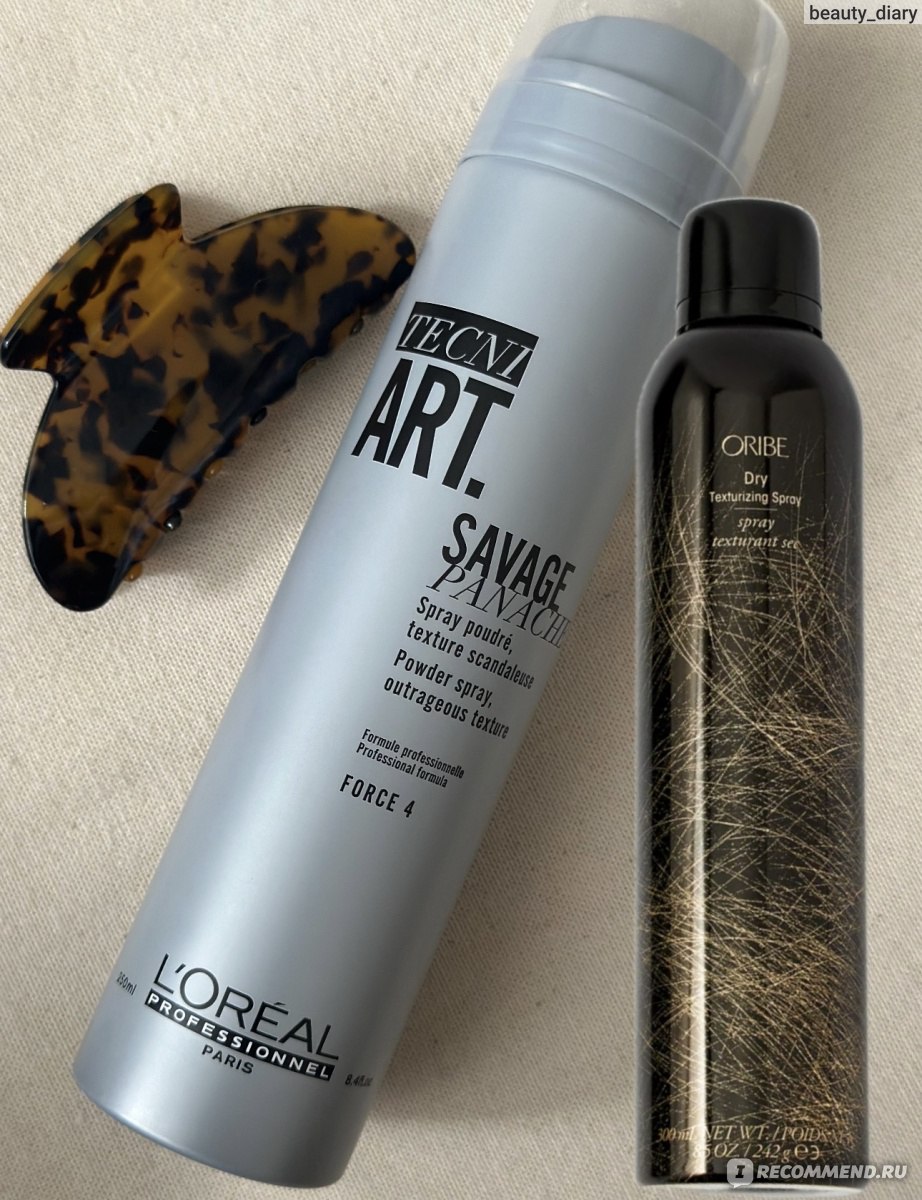 Спрей для объема волос L'Oreal Professionnel Savage Panache с пудровой ...