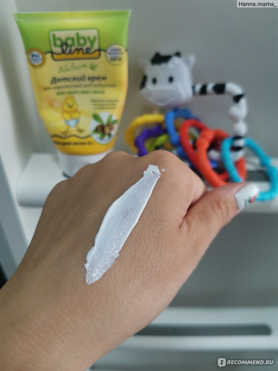 Крем под подгузник Babyline BABY NAPPY RASH CREAM НОВАЯ ФОРМУЛА - «От ...