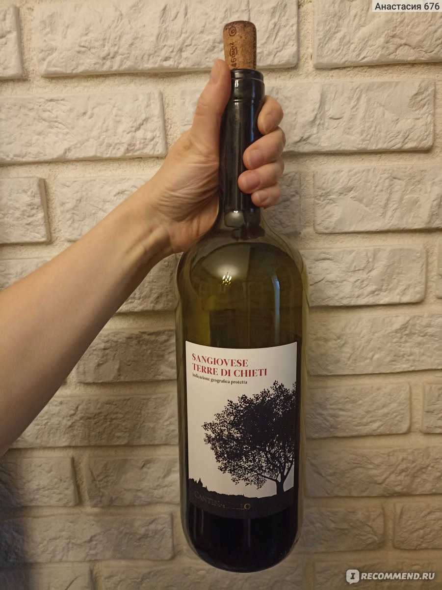 Вино красное сухое Cantina Tollo Sangiovese Terre Di Chieti I.G.P ...