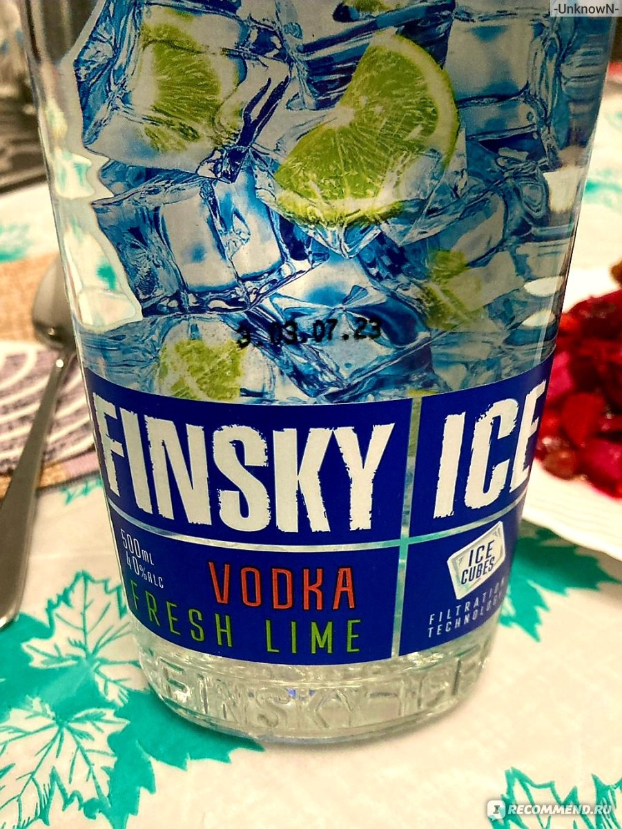 Водка Finsky Ice Фреш лайм - «Вкусная интересная цитрусовая водочка 😋 ...
