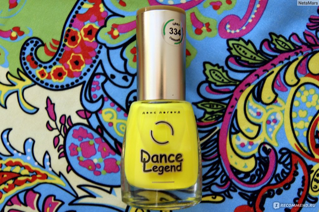 Лак для ногтей Dance legend Эмаль Color - «Лимон и небо: прекрасные ...