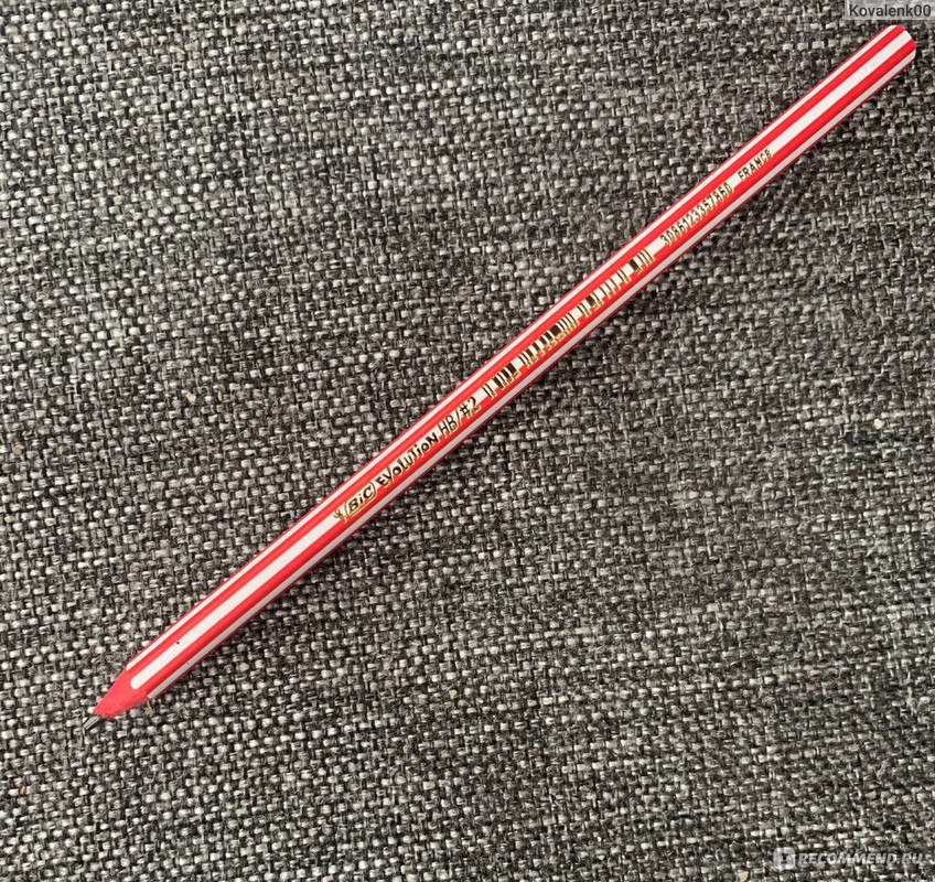 Карандаши простые BIC Evolution Stripes - «Крепкие карандашики» | отзывы