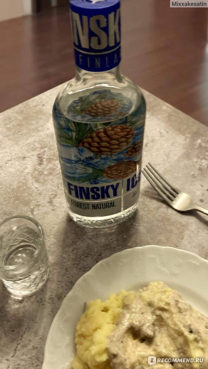 Настойка горькая Finsky Ice Forest Natural - «Мягкая настойка FINSKY ...
