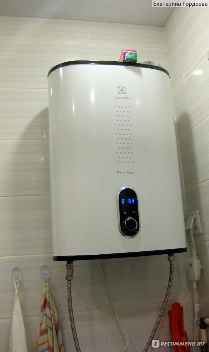 Бойлер Electrolux EWH 30 Royal Flash - «нормальный, но дорогой» | отзывы