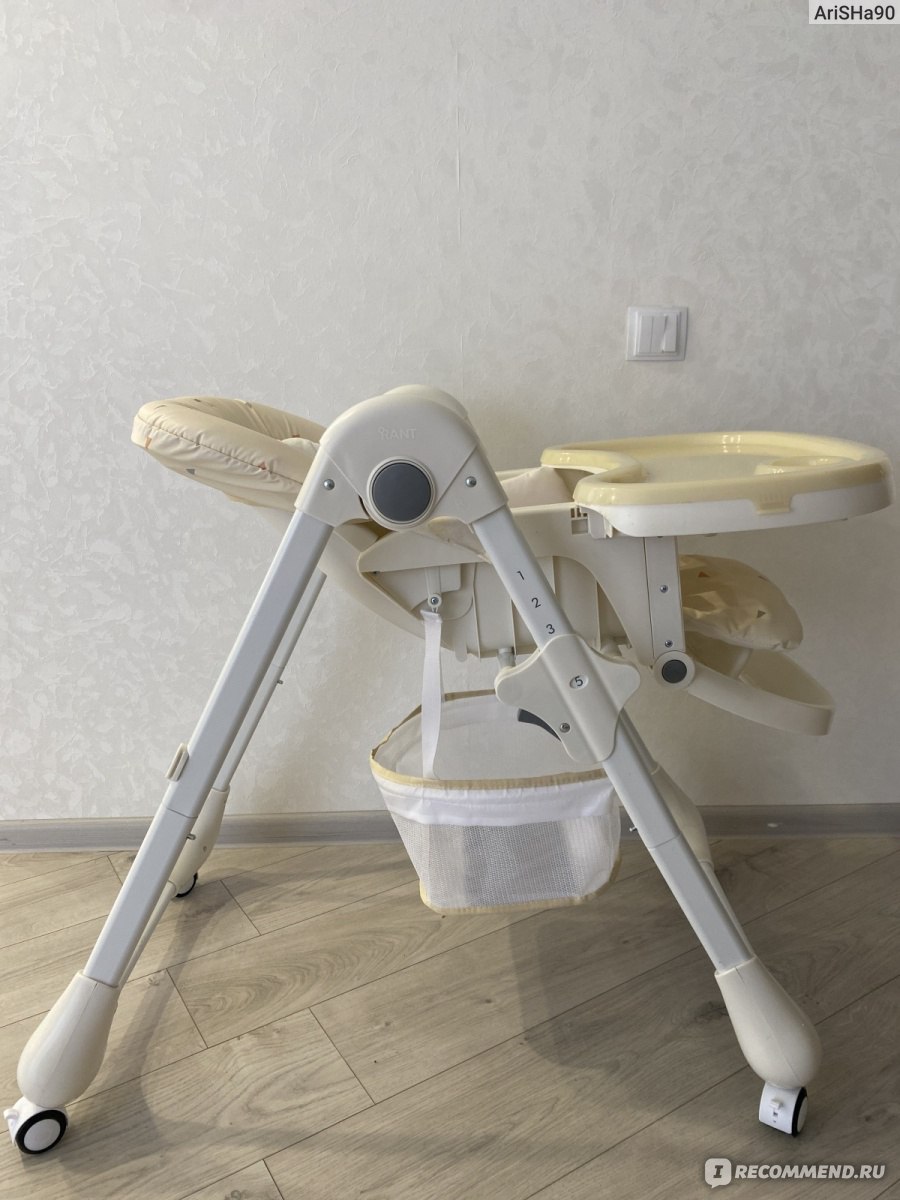 Стульчик для кормления Rant Milky (RH303) - «Отличный помощник для мамы и папы» | отзывы