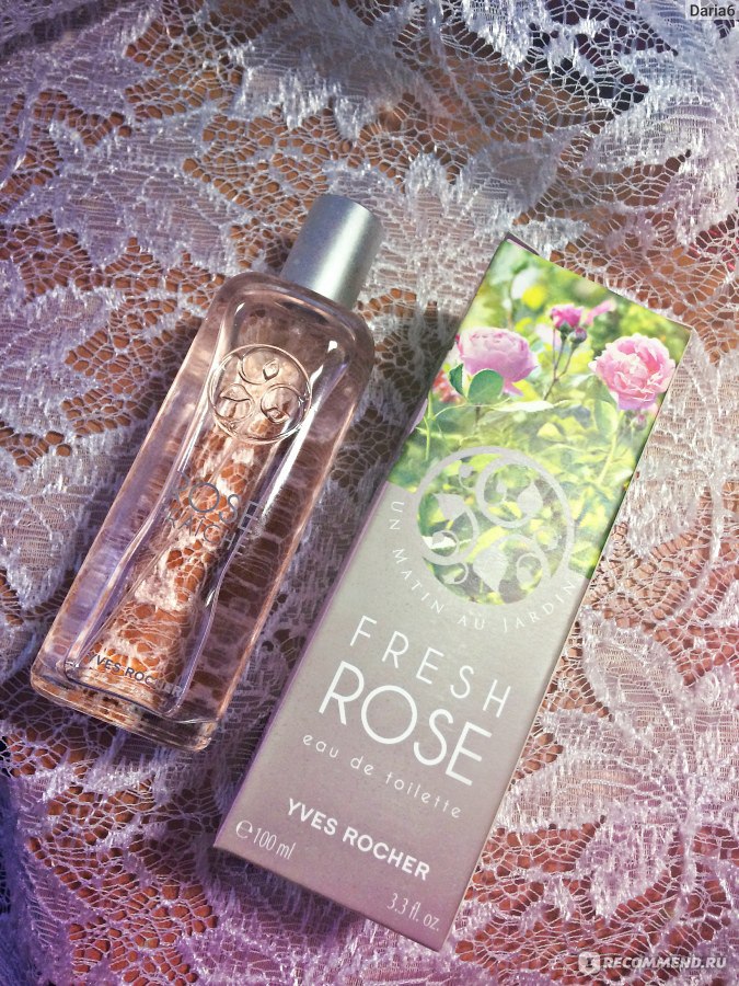 Ив Роше / Yves Rocher Утро в саду "Свежая Роза" - « "Розовый сад после ...