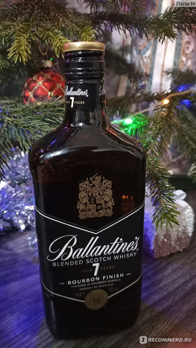 Виски Ballantine's 7 years Bourbon Finish - «"Ballantine's" Bourbon ...