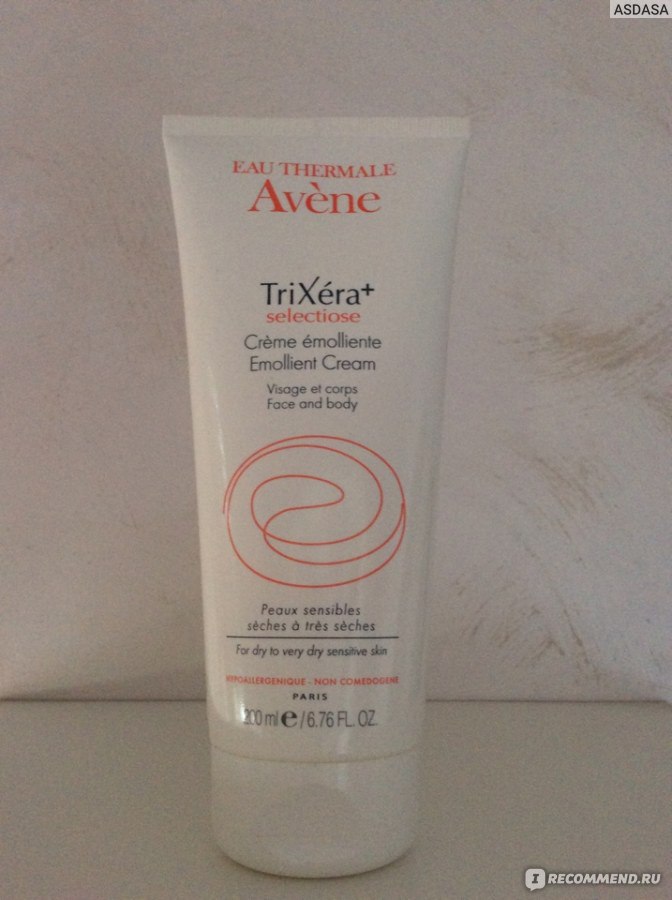Крем для тела Avene Авен трикзера+ смягчающий - «Снимает раздражение ...