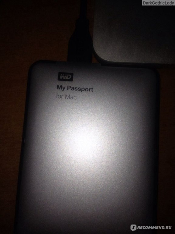 Жесткий диск Western Digital My passport for Mac - «Прекрасный внешник ...