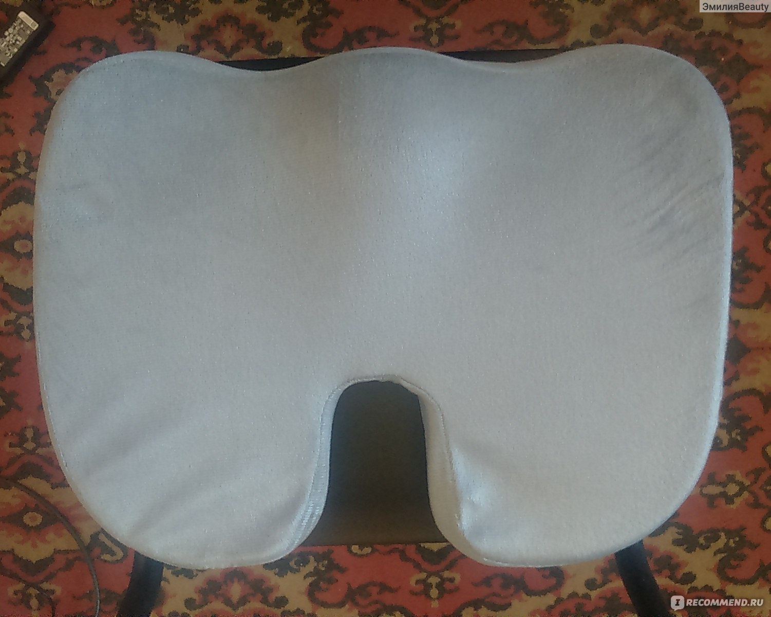 Ортопедическая подушка Bradex для сидения с памятью KZ 0276 - «Беспокоит остеохондроз или ...