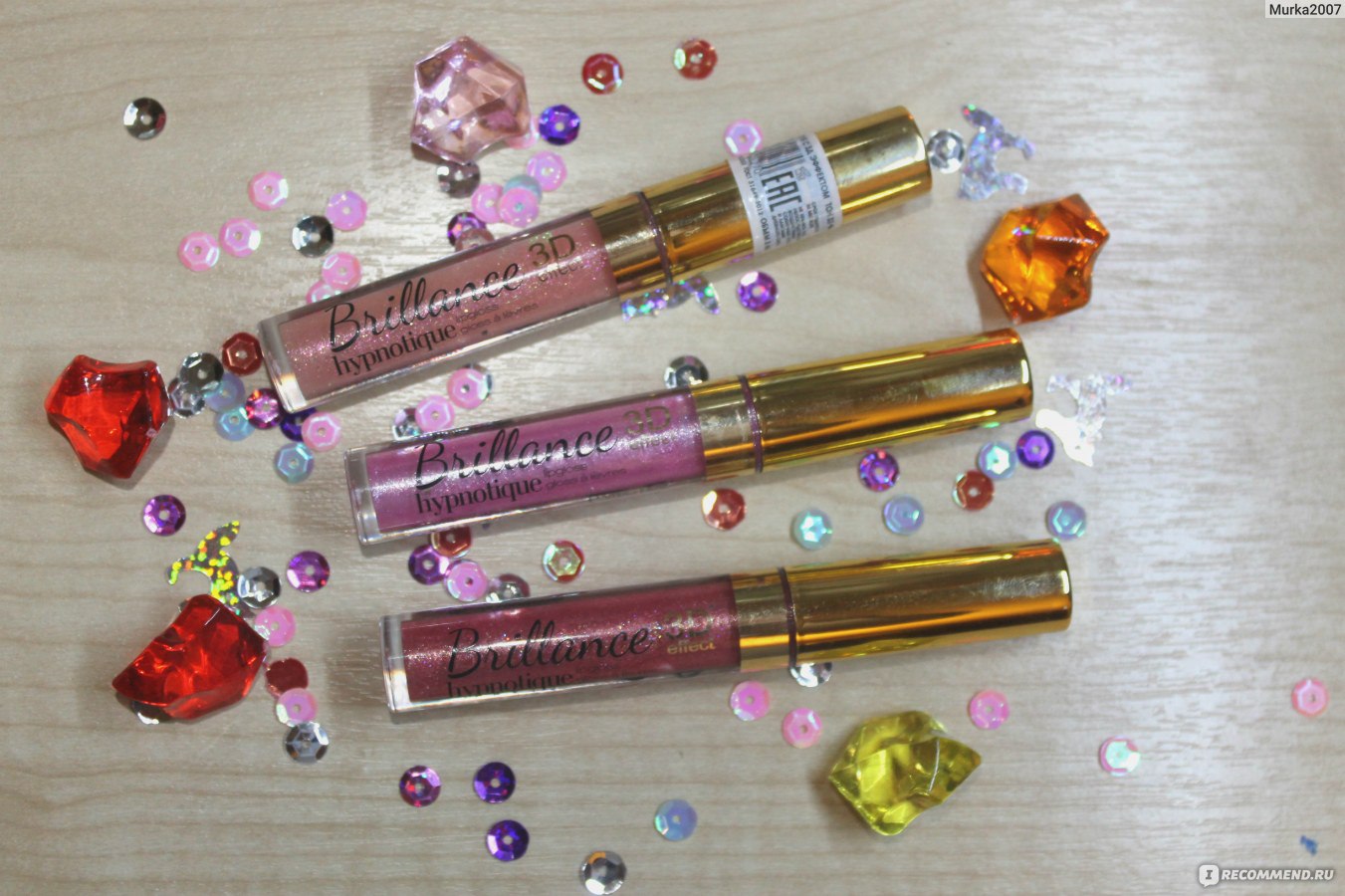 Блеск для губ Vivienne sabo Brillance Hypnotique с 3D-эффектом - «Shine ...