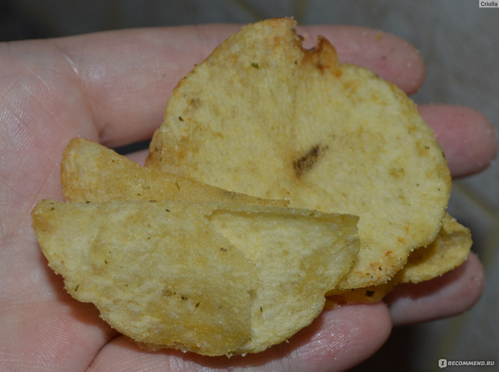 Чипсы картофельные Simply chips Сыр Пармезан с чесноком и зеленью ...