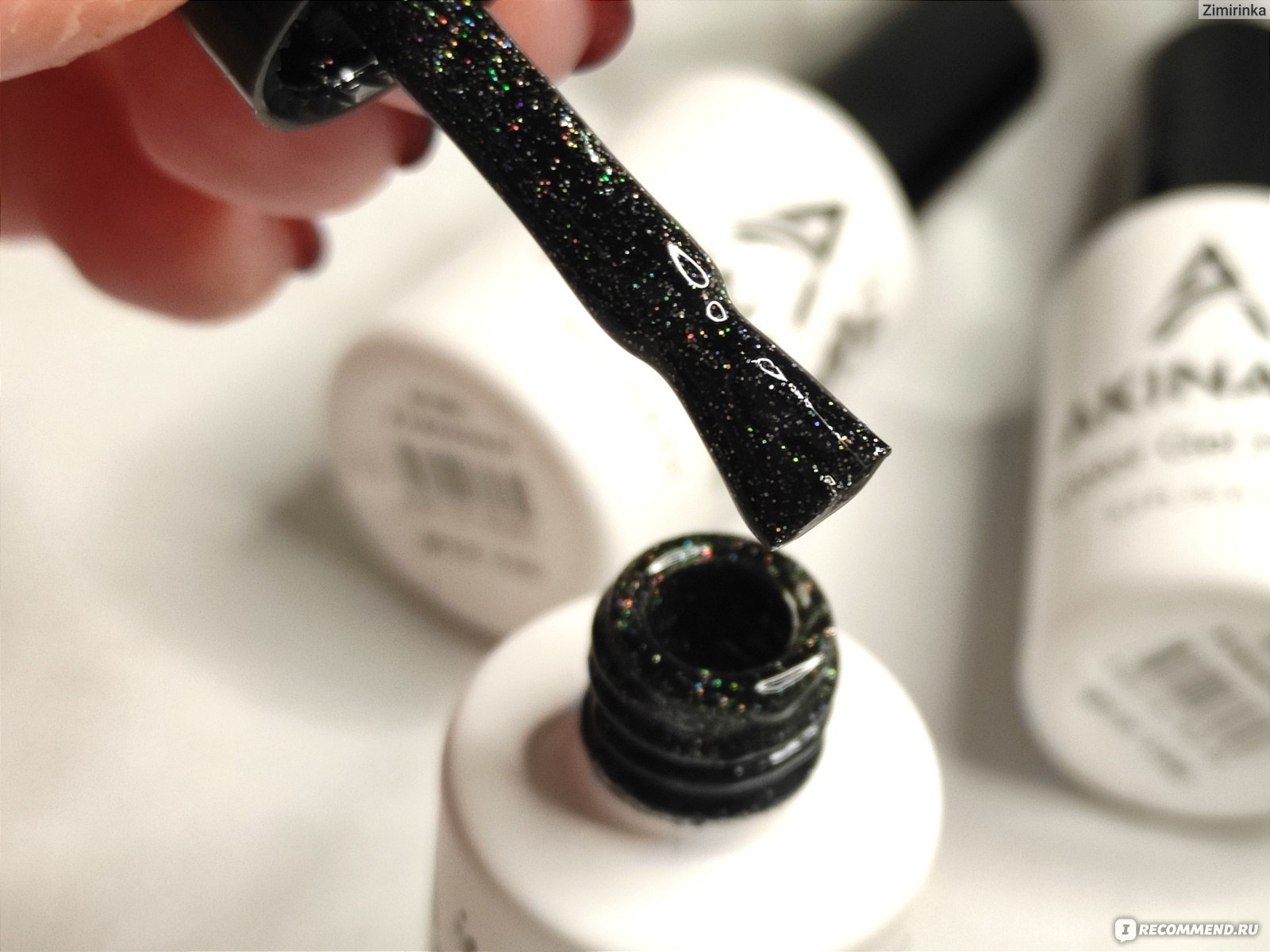 Гель-лак для ногтей Akinami Fireworks - «Голографические оттенки для искрящегося маникюра ...